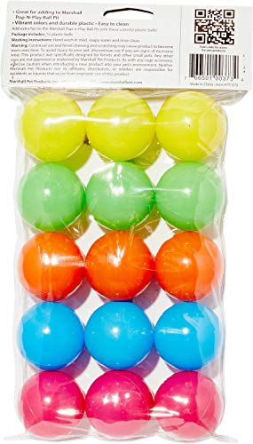 Marshall Pet Products Pop-N-Play Ball Pack - PACK OF 2