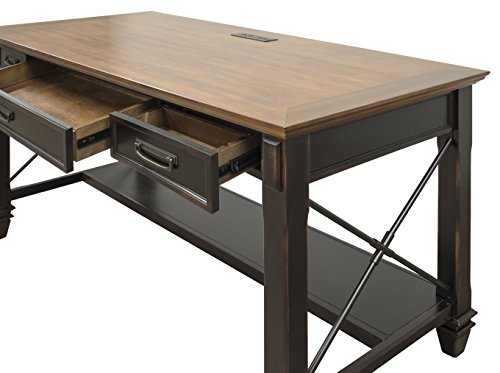 Martin Furniture Hartford Writing Desk, Brown