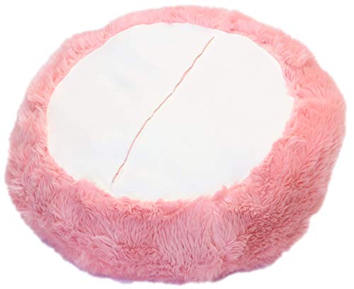 Fluffy Stuffs | Super Soft Furry Stuffed Animal Storage Bean Bag Chair Cover for Kids | Premium Plush Fur | Canvas Handle | Make Bedroom Clutter Comfortable and Fun for Children | Machine Washable
