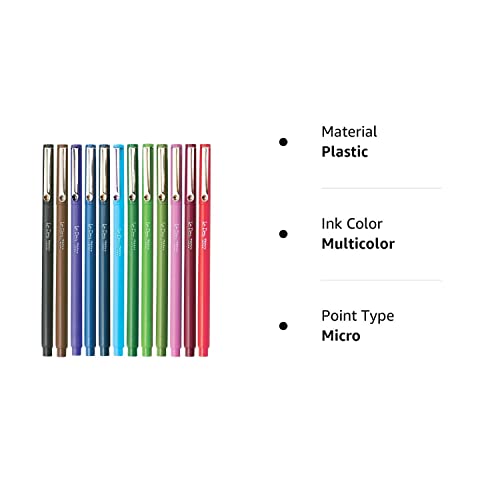 Marvy (4300S-12pk) Le Pen, 12 Color Set, Dozen (Micro Fine Point)