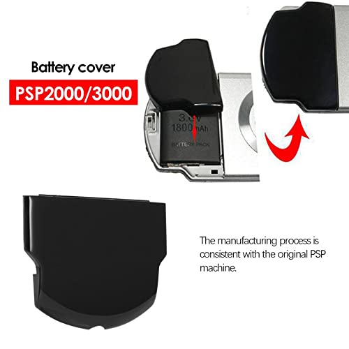 Housing Shell Extra High Enhanced Battery Cover Replacement for PSP 2000 PS P3000