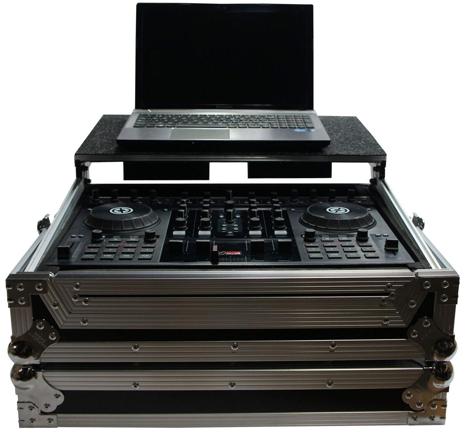 Harmony Audio HCTKS4LT Flight Glide Laptop Stand Custom Case Compatible with Numark Mixtrack Pro