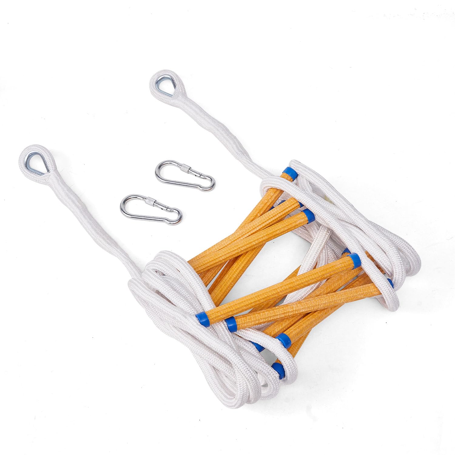 Fire Escape Ladder for Home 32ft Fire Emergency Ladders 4 Story 5 Story Safety Survival Ladders Rope Ladder Emergency Fire Must Haves House