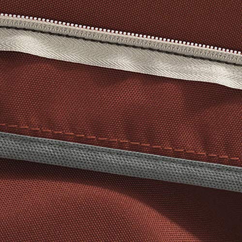 Classic Accessories Ravenna Water-Resistant 72 x 21 x 3 Inch Patio Chaise Lounge Cushion, Spice, Patio Cushion
