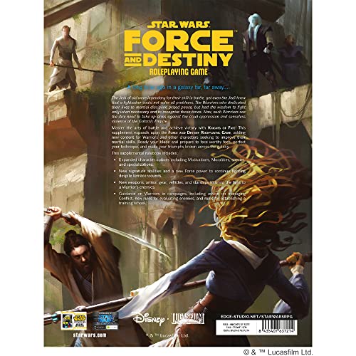 EDGE Studio Star Wars Force and Destiny Game Knights of Fate Expansion Roleplaying Game Strategy Game for Adults and Kids Ages 10+ 2-8 Players Average Playtime 1 Hour Made