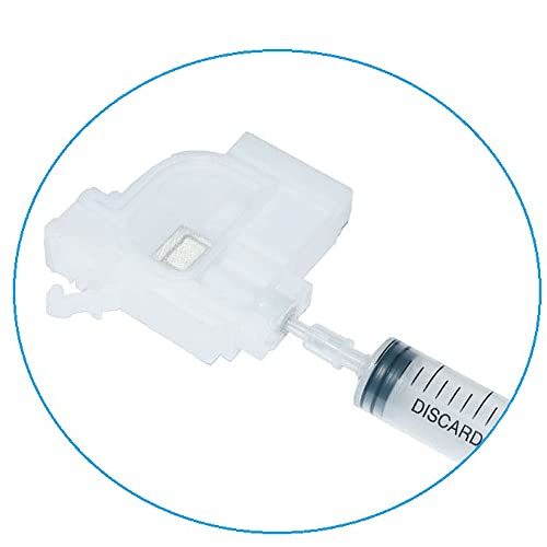 JEJEMI L1800 DTF Printer Dampers for Printer L1800 L1300 L801 L805 L810 L850 L1455 L800 Damper Hose ( Tube Lenth 2 Meter), White and Transparen