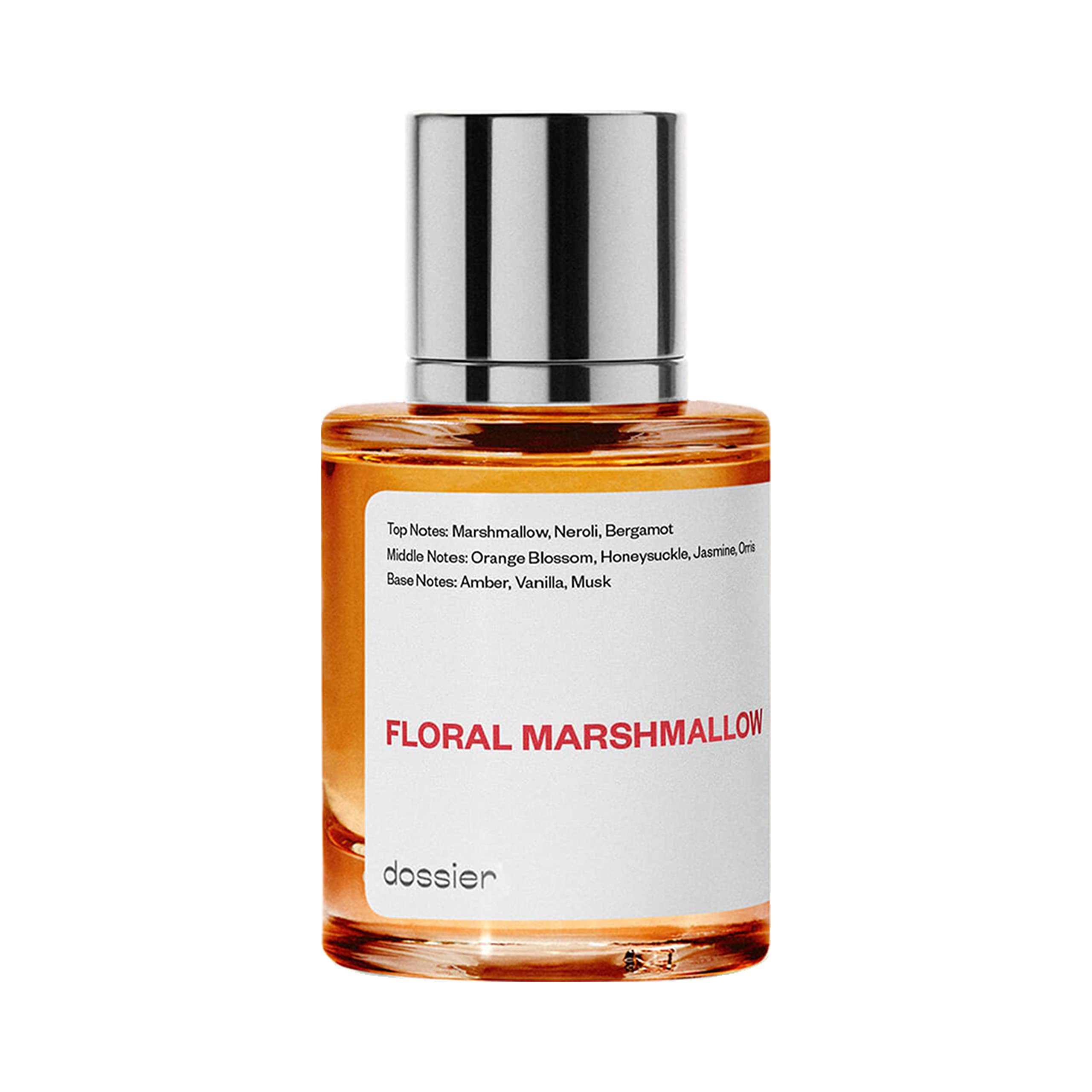 Dossier - Eau de Parfum - Floral Marshmallow - Inspired by By Kilian's Love, Don't Be Shy - Perfume Luxury - Pure Infused - Paraben Free - Vegan - Feminin - For Women - Fragrance 1,70z (Spray 50ml)