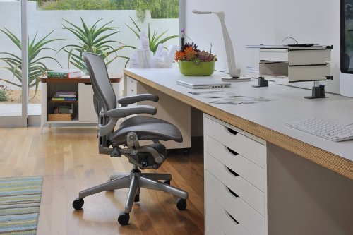 Herman Miller Classic Aeron Chair Lumbar Pad - Graphite - Size B