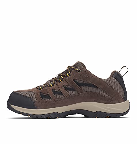 Columbia Men's Crestwood Waterproof, Mud/Squash, 10.5