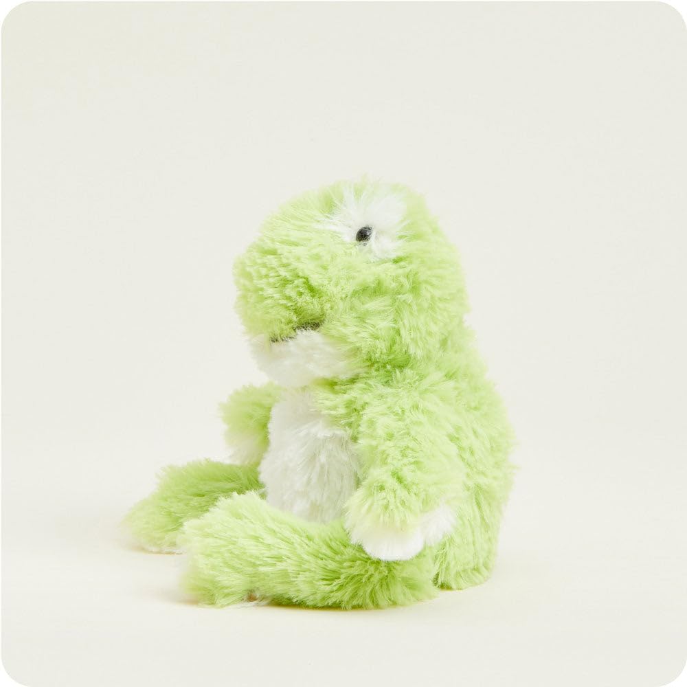FROG JUNIOR WARMIES Cozy Plush Heatable Lavender Scented Stuffed Animal