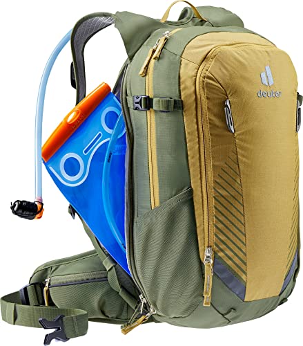 Deuter Compact EXP 14 Biking Backpack with Hydration System - Caramel-Khaki