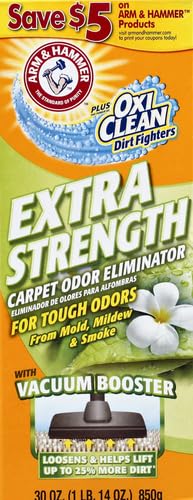 Arm & Hammer Extra Strength Odor Eliminator for Carpet and Room, 30 Ounce