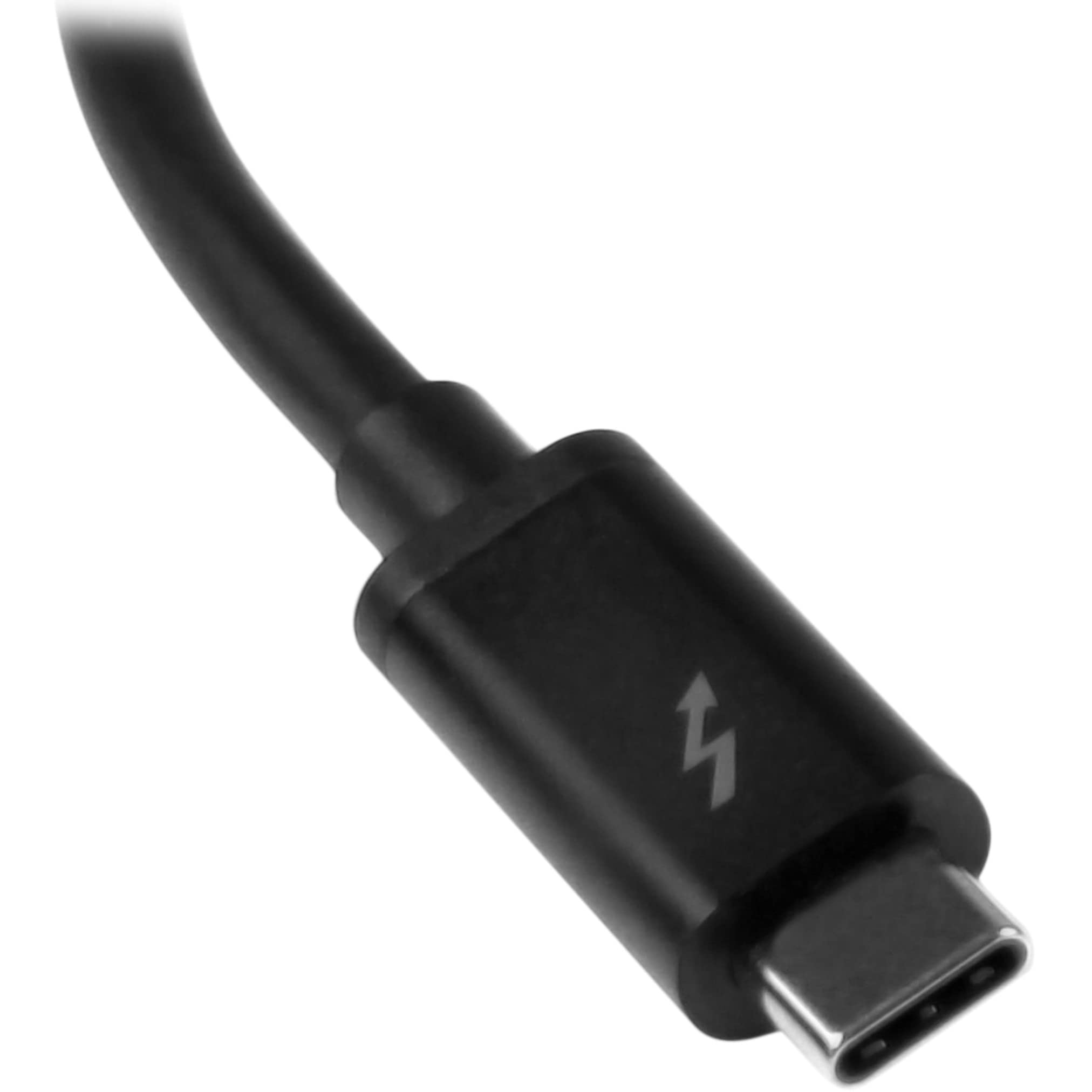 StarTech.com Thunderbolt 3 to Thunderbolt 2 Adapter (Non-Reversible) - TB3 Laptop to TB2 (20Gbps) or TB1 (10Gbps) Devices / Displays - Black - Windows/Mac (TBT3TBTADAP)