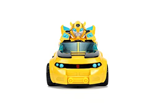 Transformers Rescue Bots Academy Bumblebee RC Radio Control Car, Toys for Kids and Adults