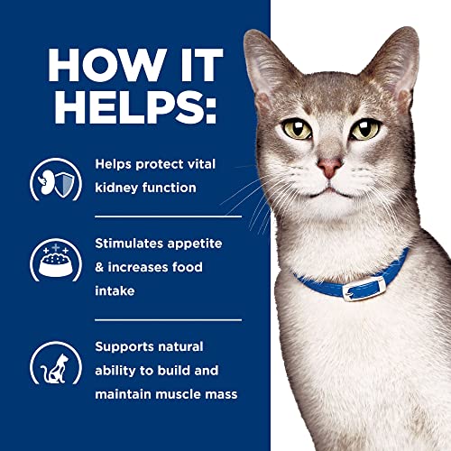 Hill's Prescription Diet k/d Kidney Care with Tuna Wet Cat Food, Veterinary Diet, 5.5 oz. Cans, 24-Pack