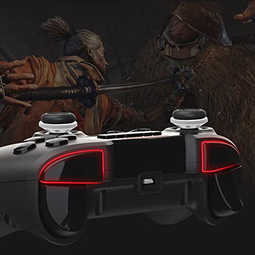 Murciful Silicone Soft Precision Rings Aim Assist Rings Motion Control Compatible with Playstation 5,Playstation 4,Xbox, Xbox one,Xbox Series X,Pc Gamepads,Power A(5 Black 5 White 5 red 5 Green)