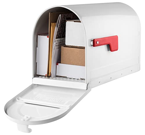 Architectural Mailboxes 7900B-10 MB2 Postmount Mailbox, Large, Black
