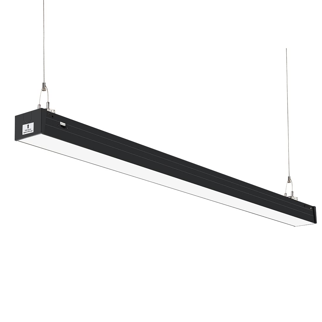 DAKASON 4FT Linkable LED Linear Light, 40W Shop Light for Garage Ceiling, Commercial Linear Lighting Fixture for Office, 4’ LED Tube Light for Warehouse, 3CCT, Dimmable 1Pack