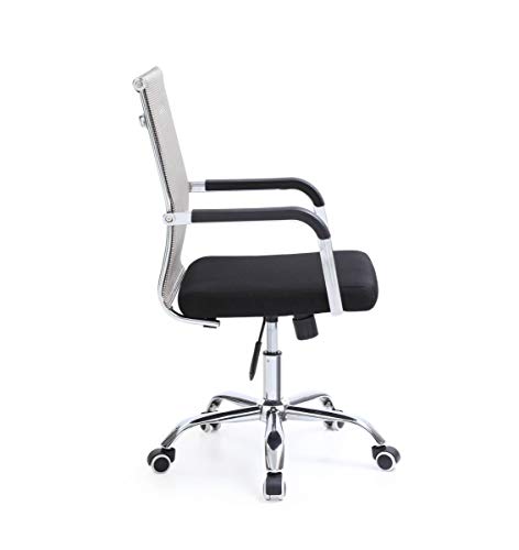 Hodedah Import Mesh Office Chair Black