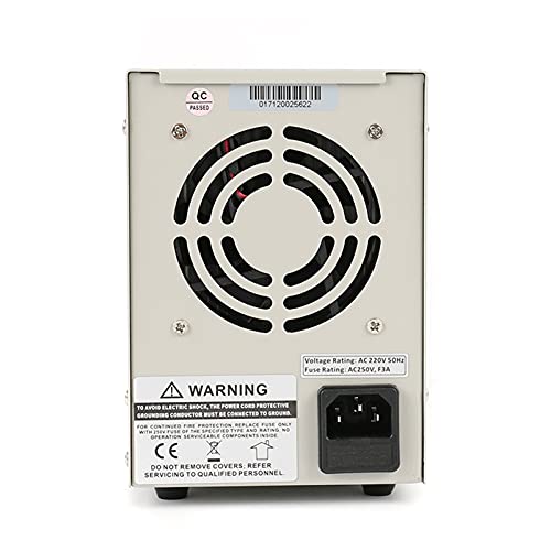 DC Power Supply Variable KA3005D Programmable High Accuracy Adjustable Digital Laboratory Power Supply DC Power Supply 30V 5A 4Ps MA 110V Or 220V with LCD Display (Power Source Standard : 220V)