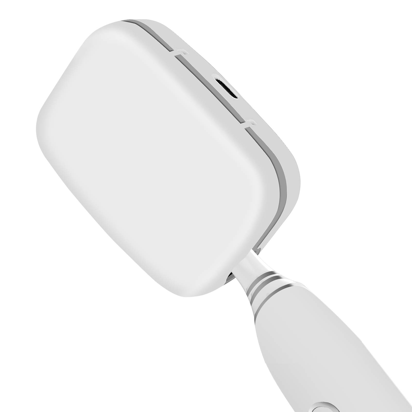 EVEMANT Portable Toothbrush Case Rechargeable Toothbrush Case for Houshold and Business Trip or Traveling (White)