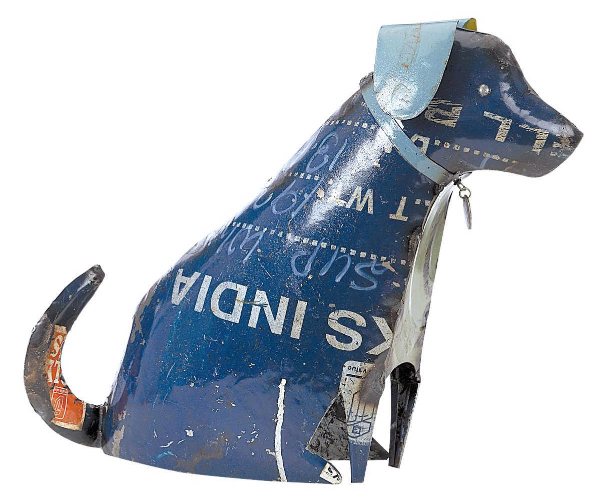 Foreside Home & Garden Home & Garden 77463 Foreside Recycled Dog Sitting Large