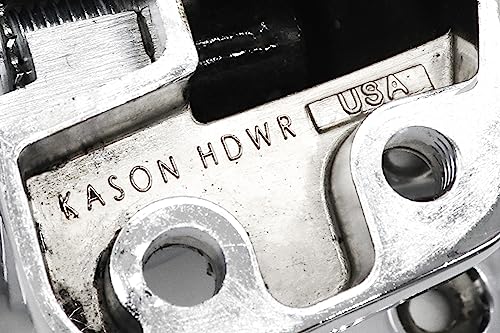 Kason 0056 Polished Chrome Rolling Strike is a Durable and Reliable Accessory for The Kason 0056 SafeguardÂŽ Latch