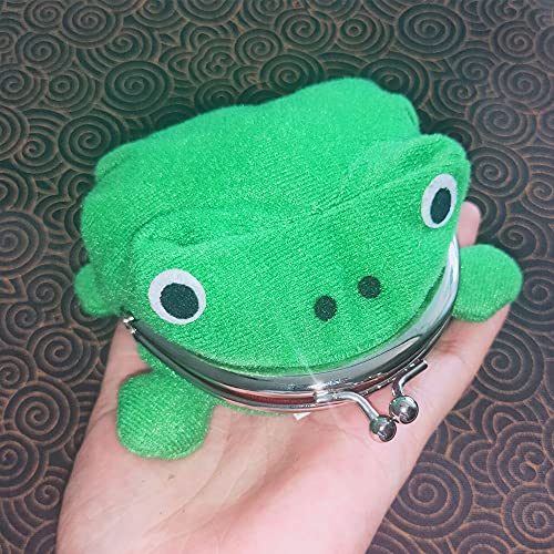 AIYAYI Anime Frog Wallet,Frog Coin Wallets Frog Coin Purse for Halloween Cosplay Themed Party Gift