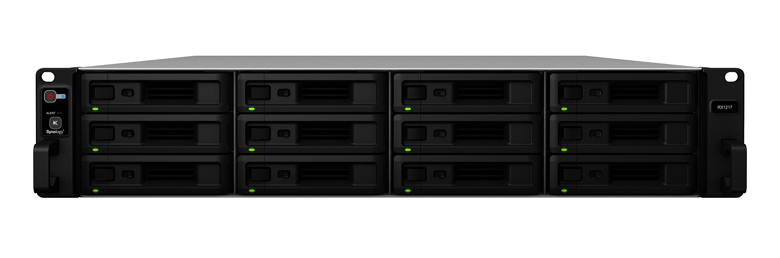 Synology RX1217 Expansion for RackStation (Diskless) 88 mm x 482 mm x 696 mm