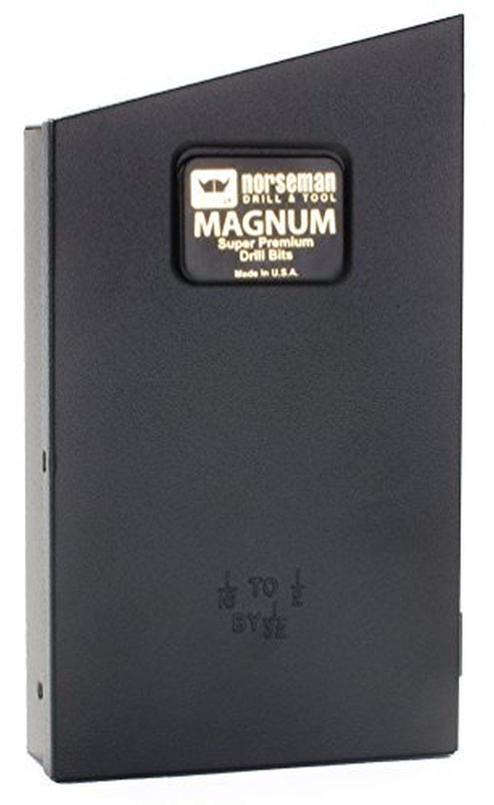 Norseman Drill and Tool 66470 SPM-15 135 Degree Split Point Magnum Sup Premium Mechanical Drill Bit Set (15 Piece)