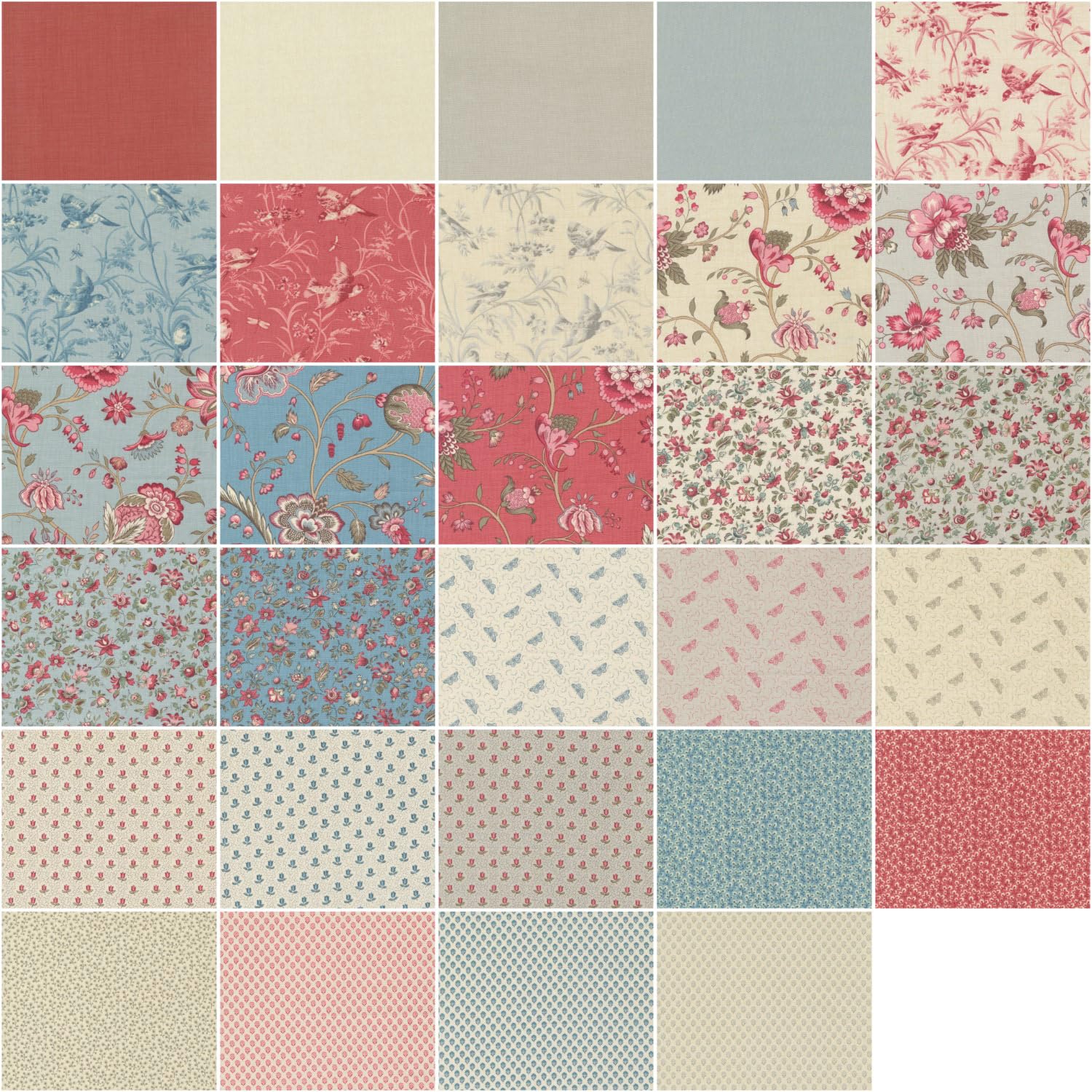 Moda Fabrics Antoinette Layer Cake by French General 13950LC