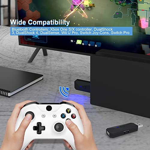EJGAME Controller Adapter Converter Compatible with PS5/PS4/PS3/Switch/PC,Makes PS-5/PS-4/Xbox/Switch Joy Con Controllers Compatible with Your Switch/PS5/PS4 Console