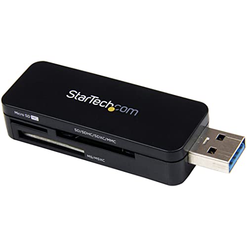 StarTech.com USB 3.0 External Flash Multi Media Memory Card Reader, SDHC MicroSD, TAA - Replaced by FCREADMICRO3V2