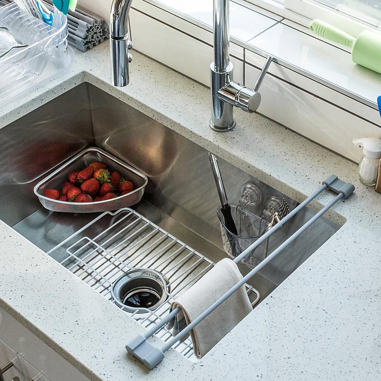 Better Houseware 725 Sink Strainer, standard, Silver