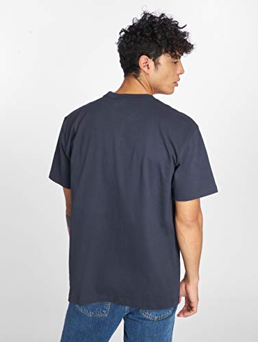 Dickie's Men's Heavyweight Crew Neck Short Sleeve Tee Big-tall,Dark Navy,3X-Large Tall