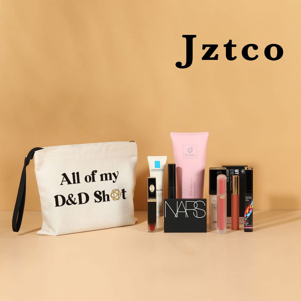 Jztco Dungeons and Dragons Dice Bag, Storage Bag for D&D Dices D and D Dice Bag, All Of My D&D Stuff D and D Accessory Pouch DND Dice Bag for Sister Friends Brother BFF