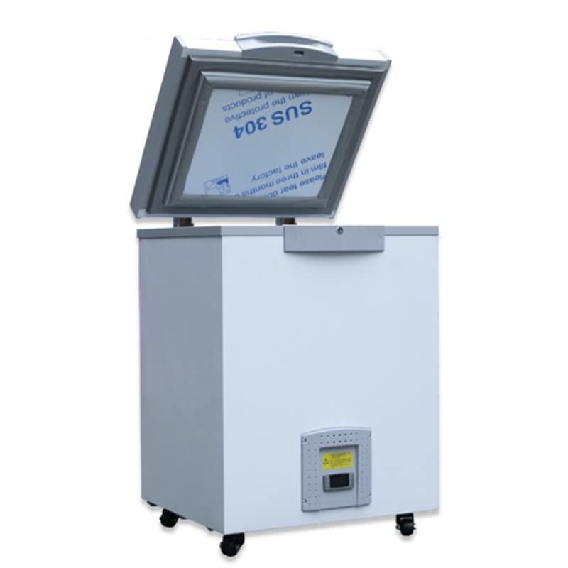 HNRUIDACN -86 ° C 50L (Adjustable from -40 to -86 ° C) Ultra Low temperature Small Commercial Freezer Horizontal Freezer Laboratory Low Temperature Refrigerator