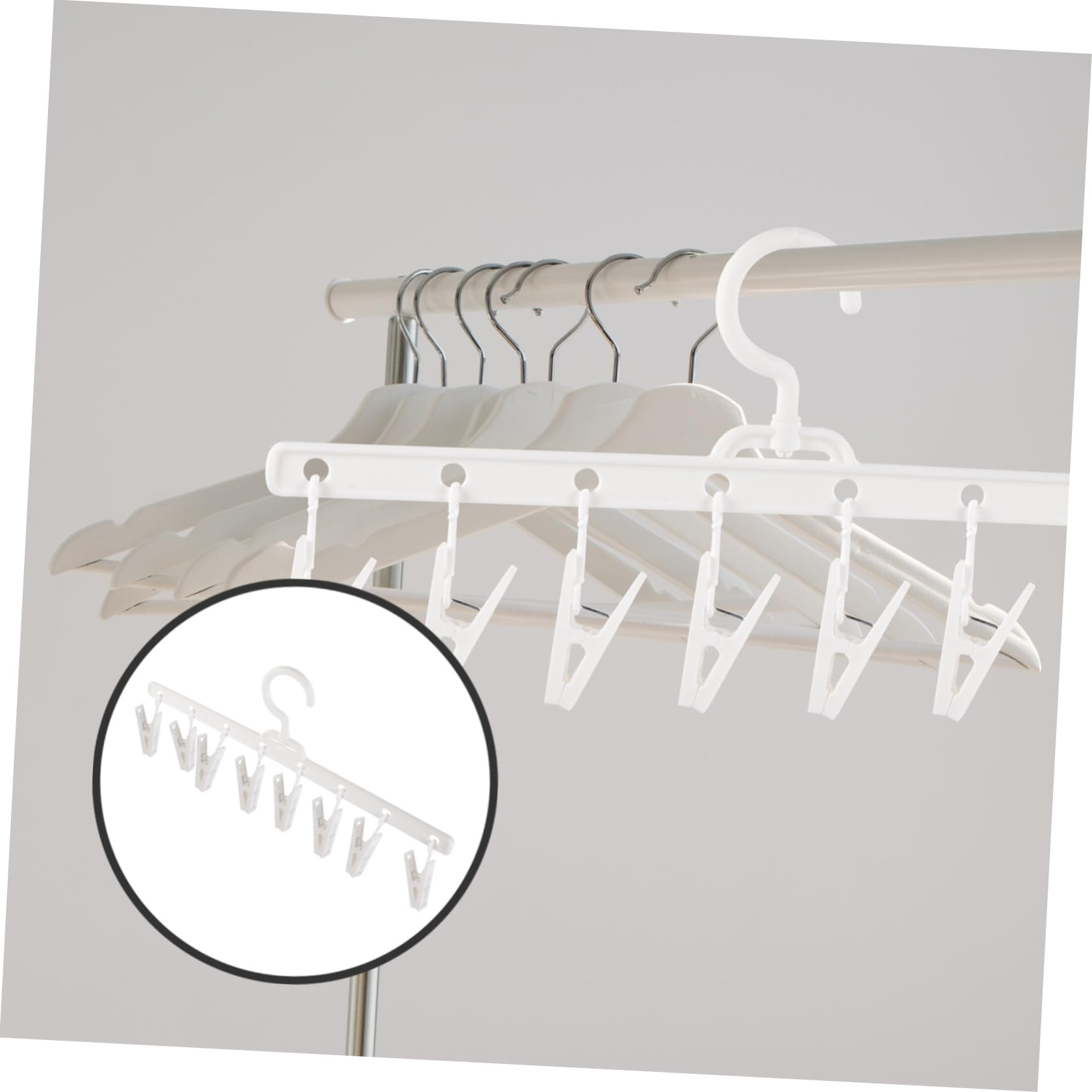 STOBAZA 3pcs Home Hanger Drying Clothespins Clip Foldable Sock Towels Windproof Clips for Saving Racks Dark Multi-Purpose with Travel Socks Hangers Underwear Clothes Green Space Bras