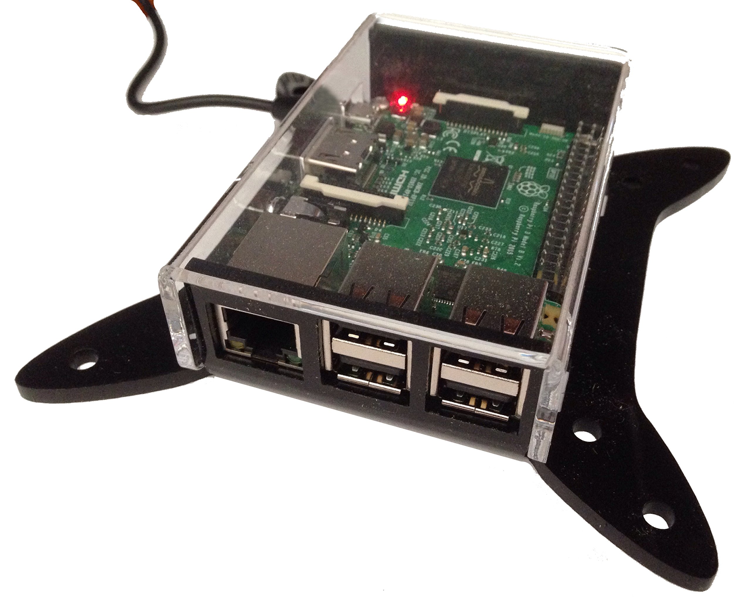 Vesa Mount Case for Raspberry Pi 3, 2 & B+