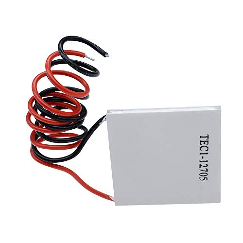 TEC1-12705 12V 50W 40MMX40MM Heatsinks Semiconductor Refrigeration Thermoelectric Cooler Cooling Peltier Plate Module.