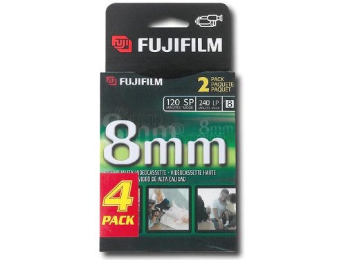 Fuji MP P-6 120 Camcorder Recordable Video Cassette Tapes ( 4 pack ) (Discontinued by Manufacturer)