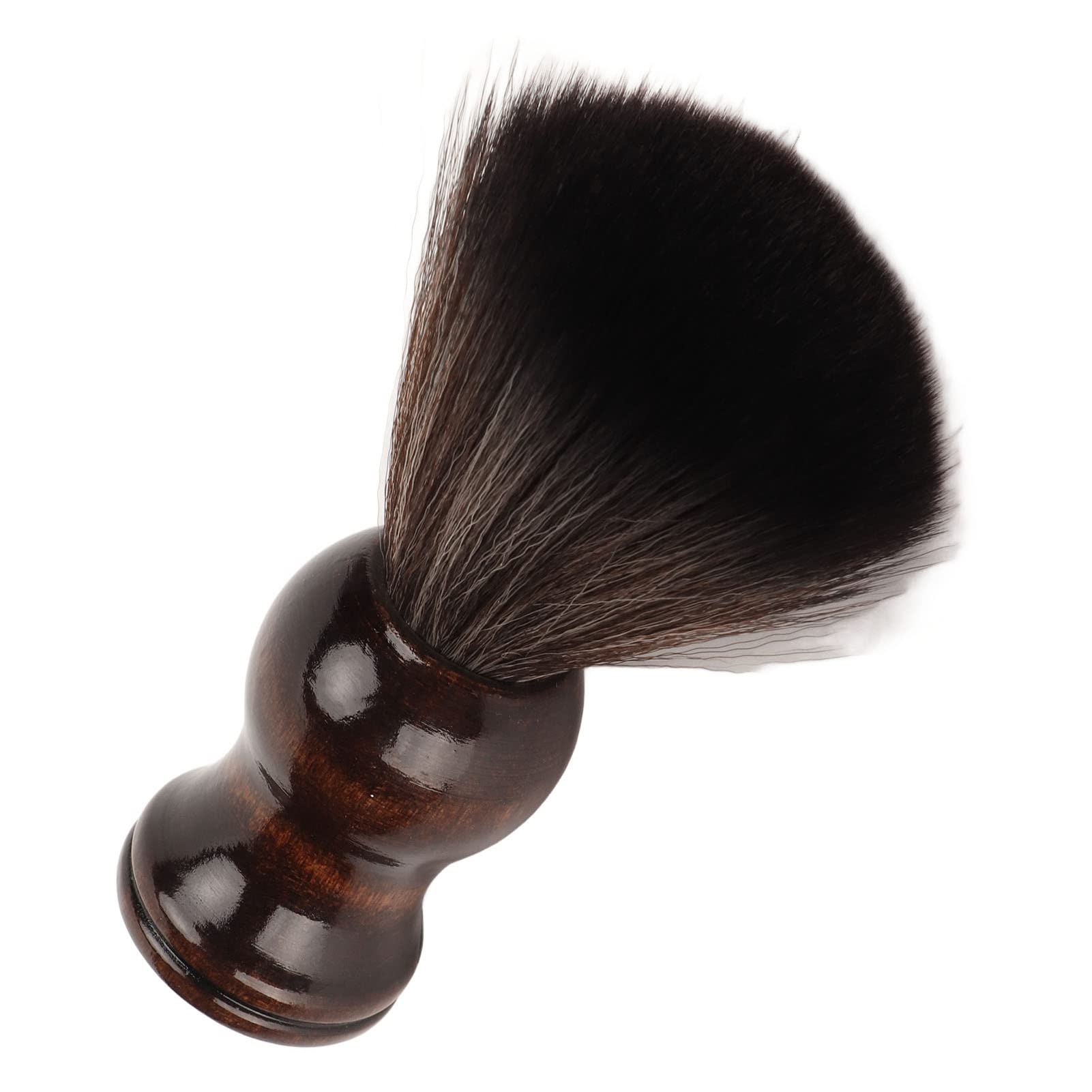 Beard Brush for Men, Nylon Bristles Shaving Brush, Quick Dry Dirt Removal Men Shaving Brush for Home and Salon