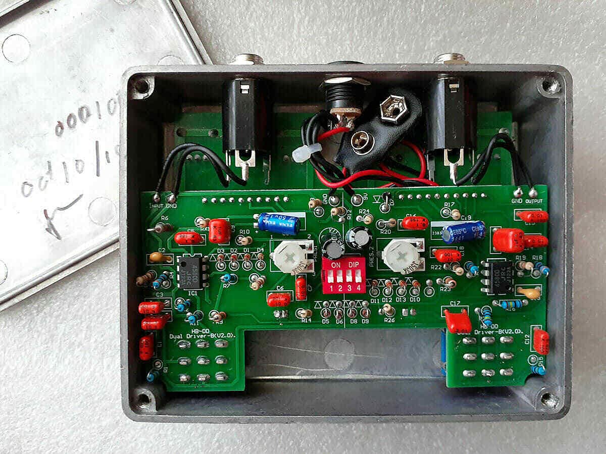 Hot Box HB-DD Dual Drive Overdrive King of Tone Inspired Fast US Ship