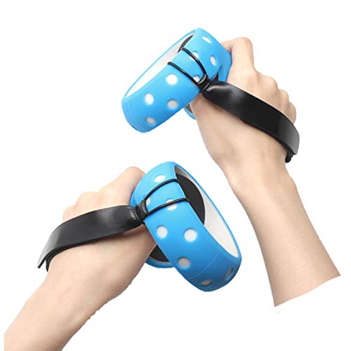 kdjsic Full Protection Knuckle Strap Silicone Case Handle Grip Strap Grip Cover for Oculus-Quest 2 Touch Controller