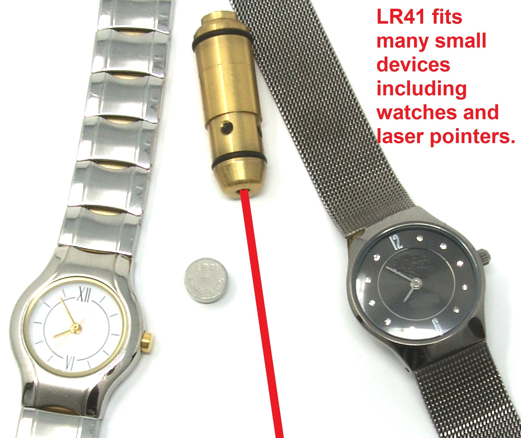 Rayverstar LR41 AG3 1.5 Volt Alkaline (20-Batteries) Fits: 392, 192, SR41, 384, 736, L736F (Full List Below)