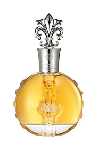 Princesse Marina de Bourbon Royal Marina Diamond Eau de Parfum for Women - Amber Scent - Opens with Notes of Grapefruit and Blackcurrant - Perfume for Seductive and Confident Ladies - 3.3 oz
