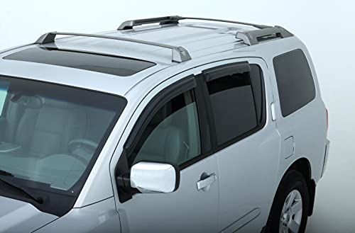 Auto Ventshade [AVS] Outside Mount Ventvisor / Rain Guards | Fits 2021 - 2024 Ford Bronco Sport- Smoke, 4 pcs. | 94713
