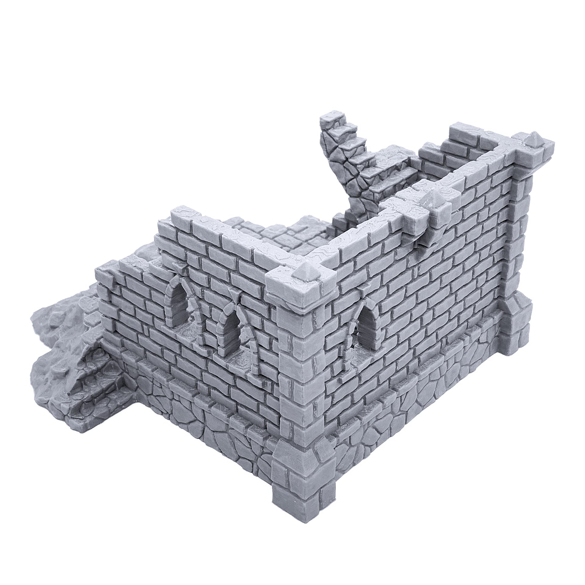 EnderToys Ulvheim Ruins by Terrain4Print (Set B), 3D Printed Tabletop RPG Scenery and Wargame Terrain for 28mm Miniatures