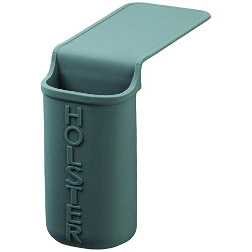 Holster Brands Lil' Holster Small Bathroom Essentials Storage Holder, Skinny, Gray