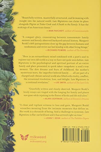 Late Migrations: A Natural History of Love and Loss